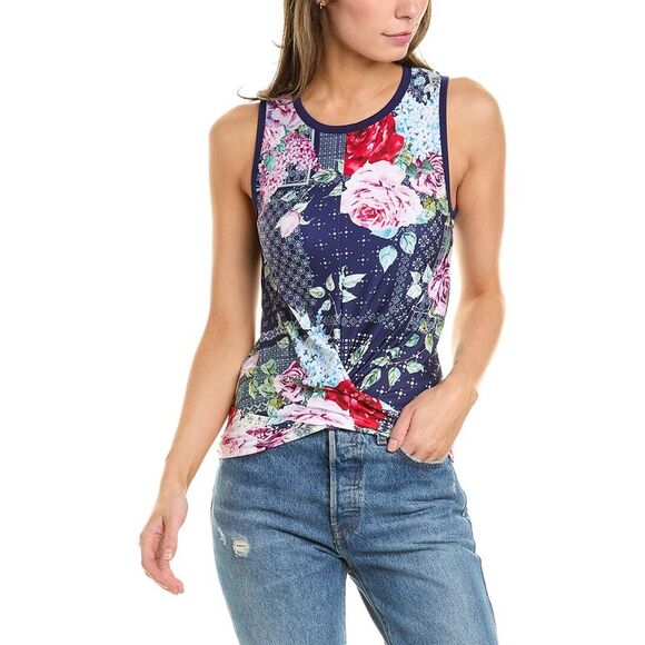 Johnny Was | Tops | Johnny Was Crossover Tank Top | Poshmark